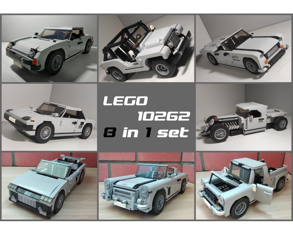 LEGO MOC 10262 8 in 1 set by Kirvet | Rebrickable - Build with LEGO