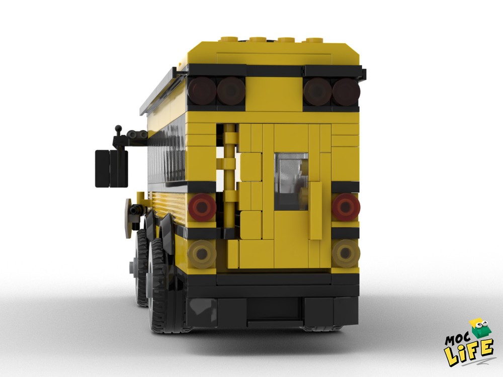 LEGO MOC School bus by MocLife | Rebrickable - Build with LEGO