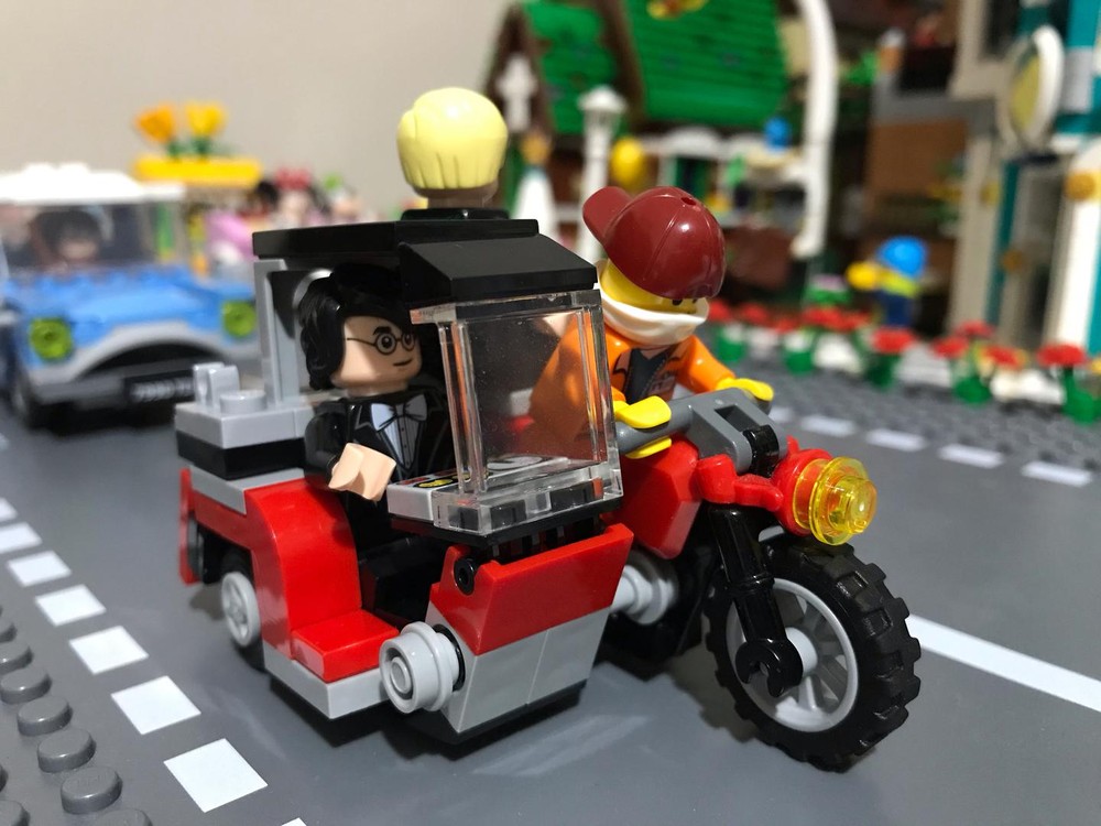 LEGO MOC Tricycle Sidecar by Brick Artisan | Rebrickable - Build with LEGO