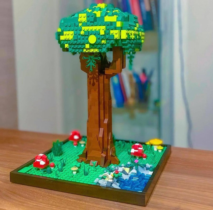 LEGO MOC LEGO Tree MOC by legobičas | Rebrickable - Build with LEGO