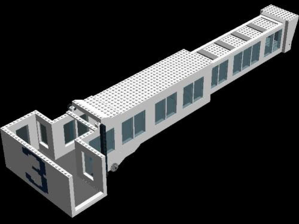 LEGO MOC Jetway by bjoerkbe | Rebrickable - Build with LEGO