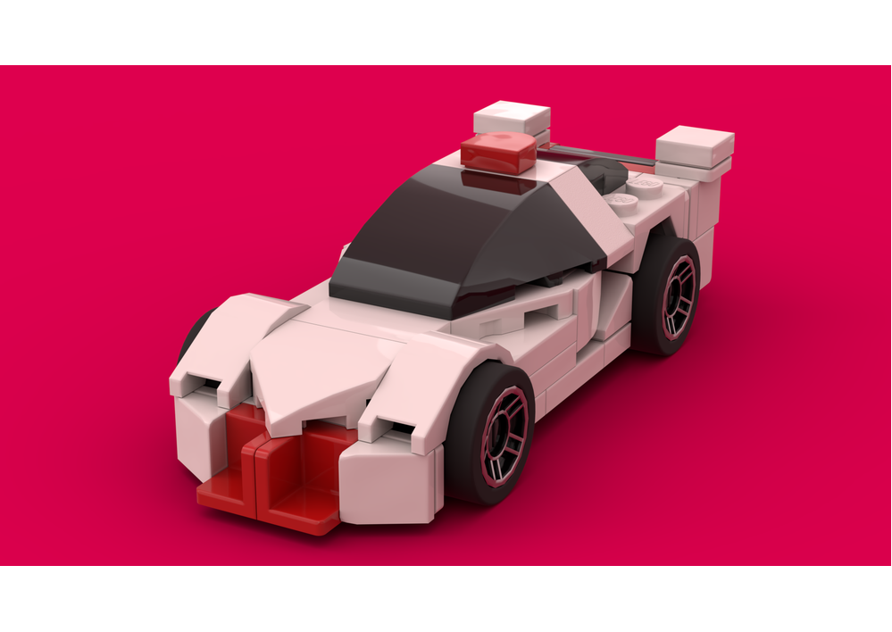 LEGO MOC Microscale Ferrari FXX models (1:55 scale) by Mobilox Studios ...