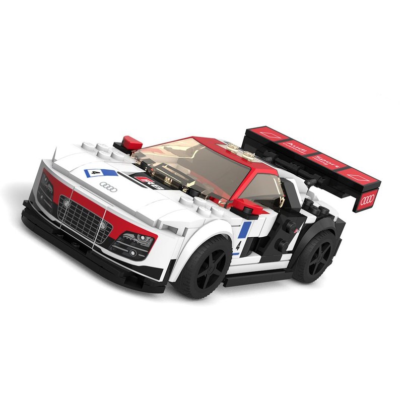 LEGO MOC Audi R8 LMS Ultra in 8 Stud Wide Style by klara_mocs ...