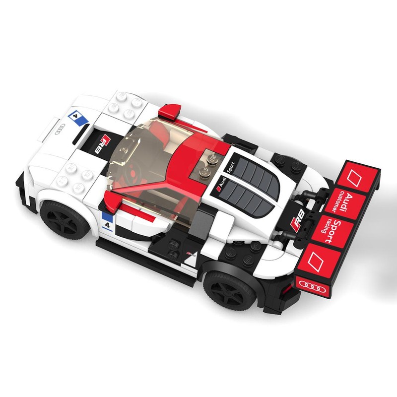 LEGO MOC Audi R8 LMS Ultra in 8 Stud Wide Style by klara_mocs ...