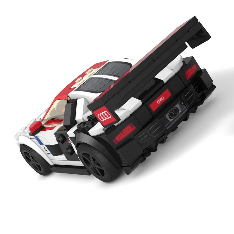 LEGO MOC Audi R8 LMS Ultra in 8 Stud Wide Style by klara_mocs ...