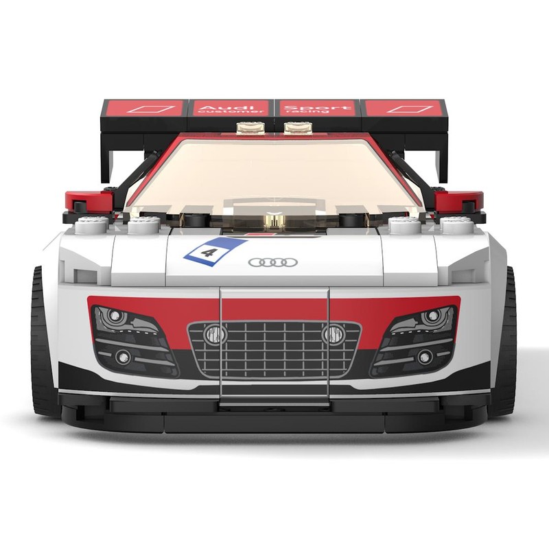 LEGO MOC Audi R8 LMS Ultra in 8 Stud Wide Style by klara_mocs ...