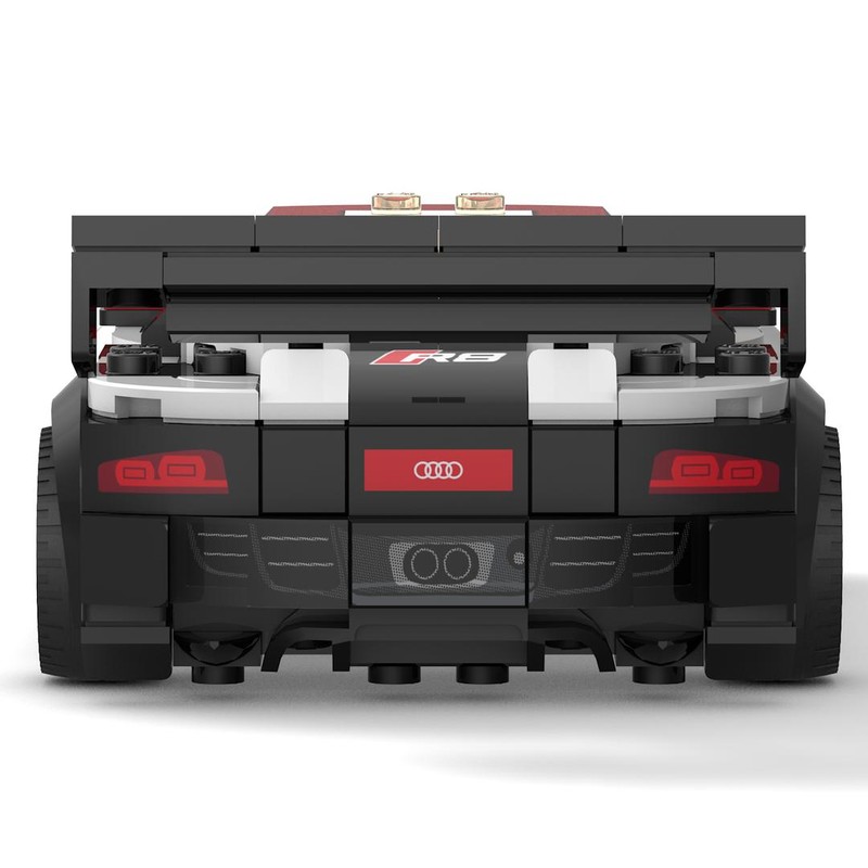 LEGO MOC Audi R8 LMS Ultra in 8 Stud Wide Style by klara_mocs ...