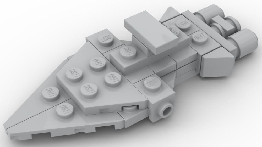 LEGO MOC Nano Arquitens Cruiser by Dujk | Rebrickable - Build with LEGO