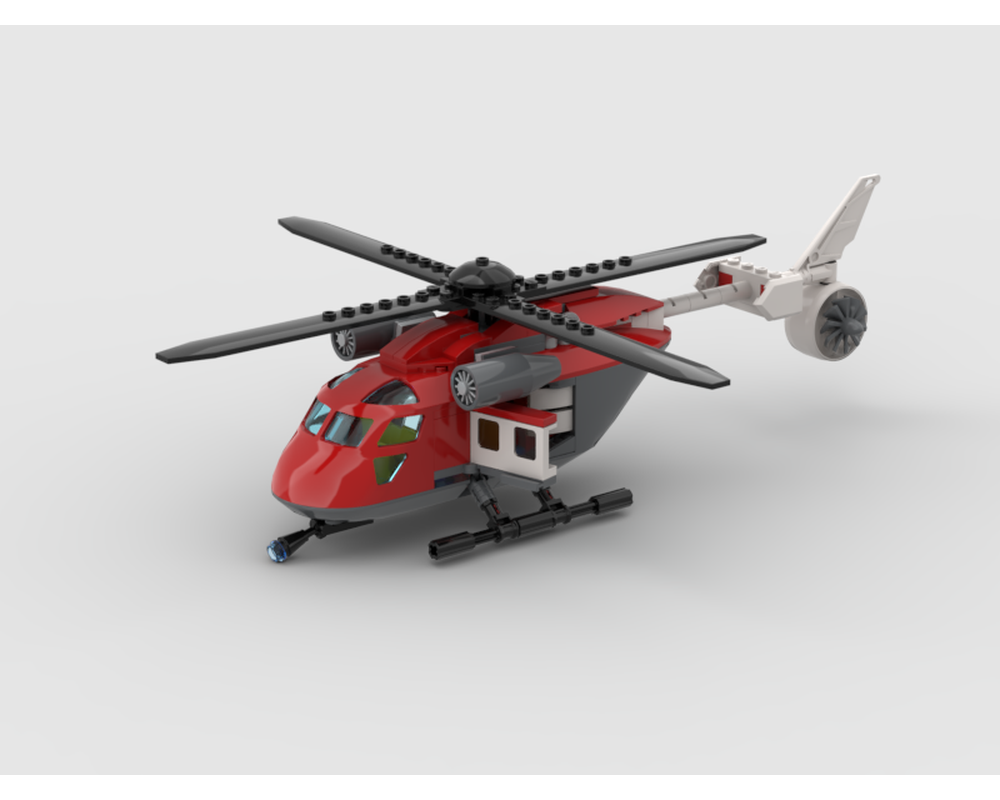 LEGO MOC Helicopter by AndresAV | Rebrickable - Build with LEGO