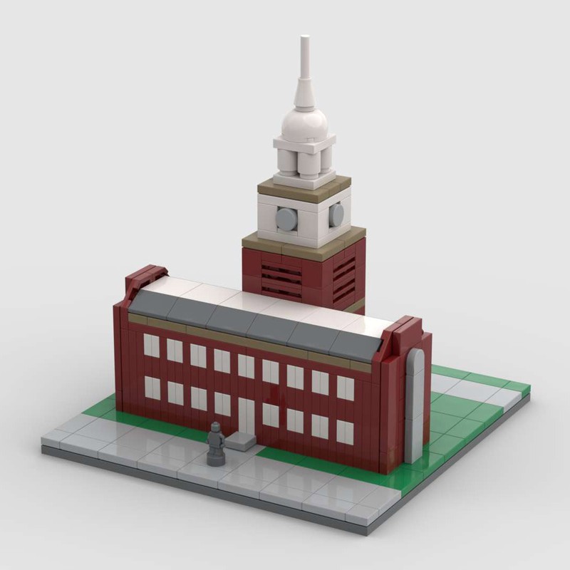LEGO MOC Philadelphia Independence Hall by GreatToBeGary | Rebrickable ...