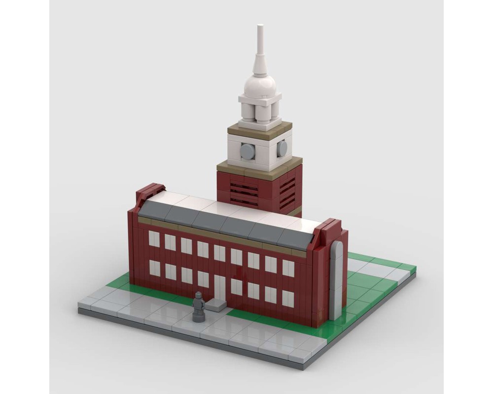 LEGO MOC Philadelphia Independence Hall by GreatToBeGary | Rebrickable ...