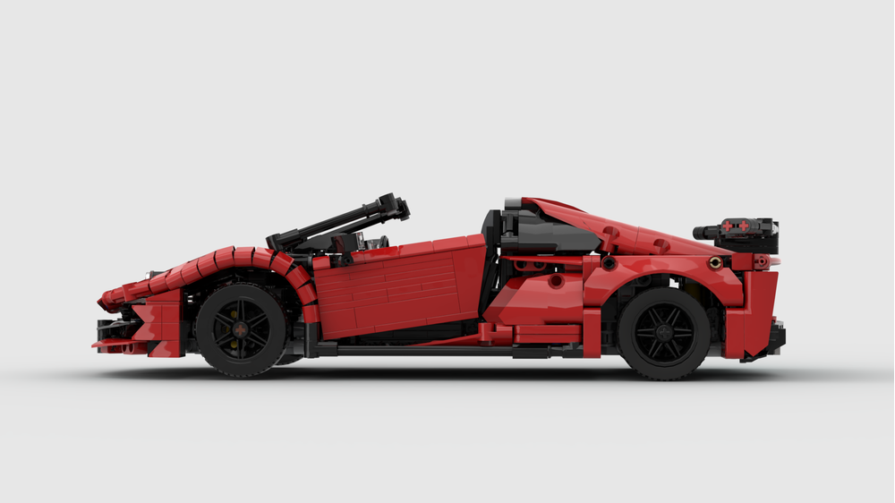 LEGO MOC MINI Lamborghini-Aventador svj Static convertible by Creator21 ...