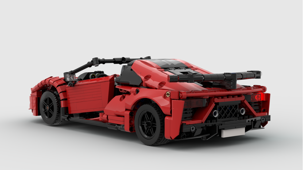 LEGO MOC MINI Lamborghini-Aventador svj Static convertible by Creator21 ...