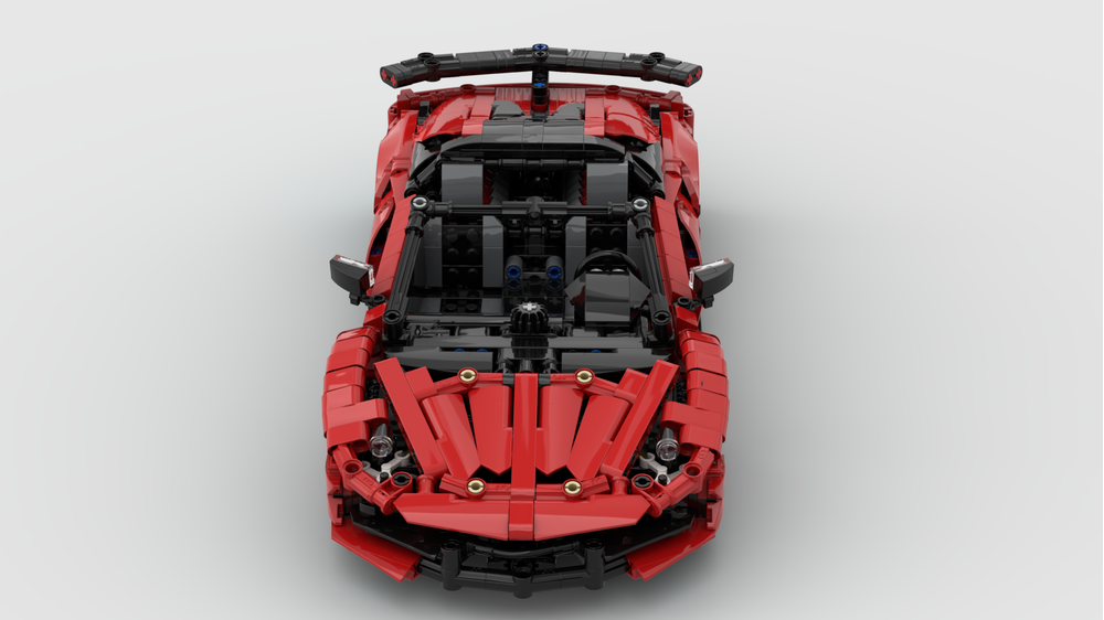 LEGO MOC MINI Lamborghini-Aventador svj Static convertible by Creator21 ...