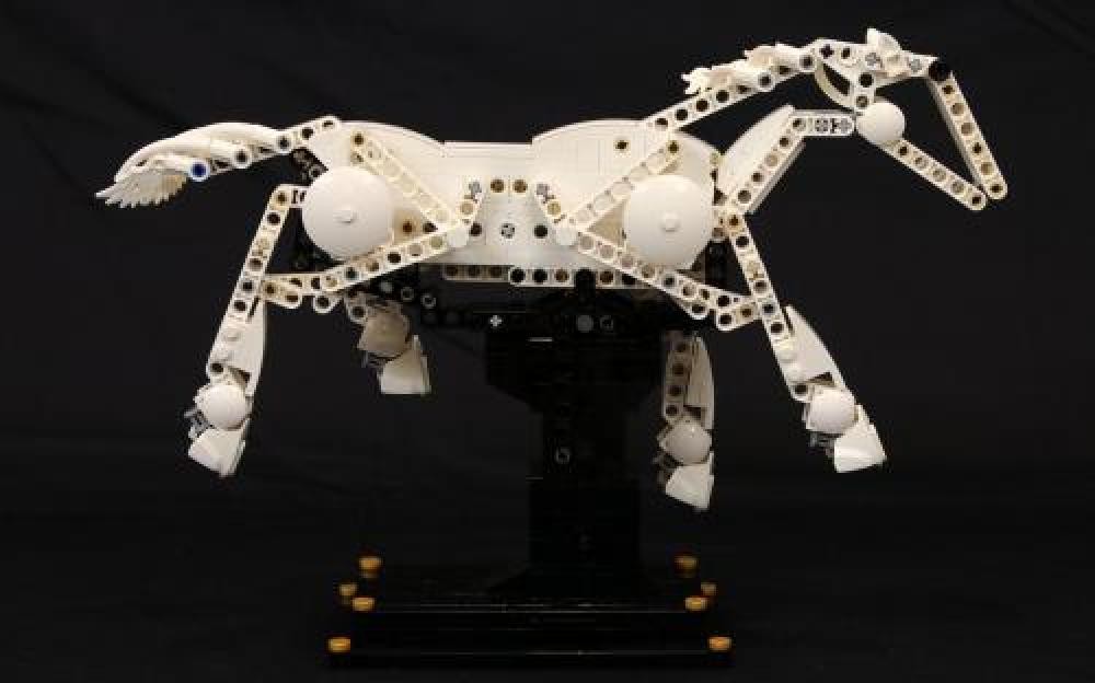 LEGO MOC Galloping Horse by JKBrickworks | Rebrickable - Build with LEGO