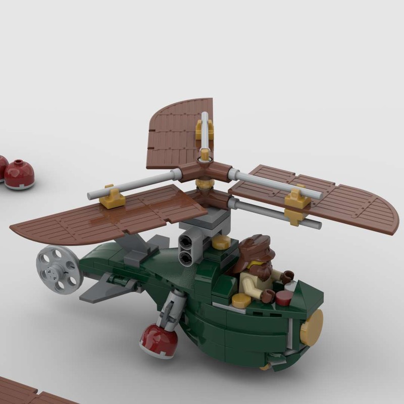LEGO MOC Warhammer Dwarf Gyrocopter V1 by Helmstrong | Rebrickable ...