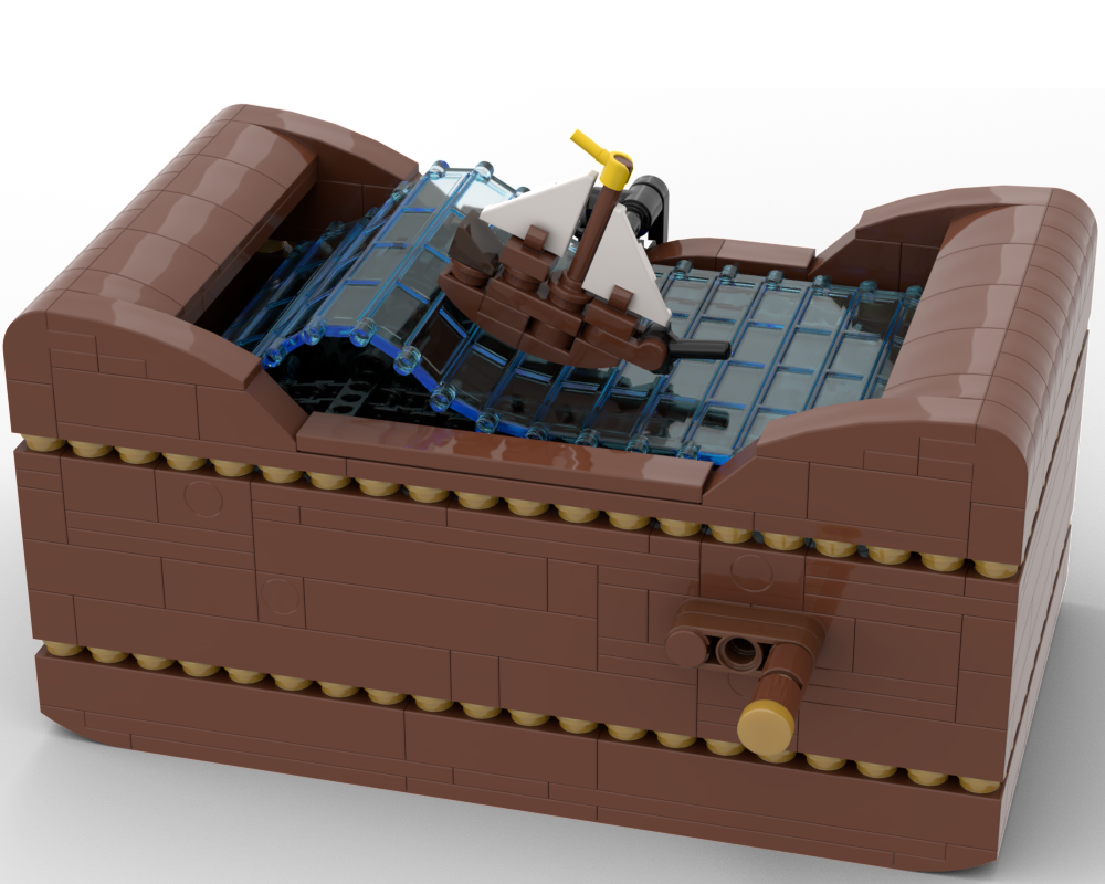 LEGO MOC Ship at Sea, by TonyFlow76 by Planet GBC | Rebrickable - Build ...
