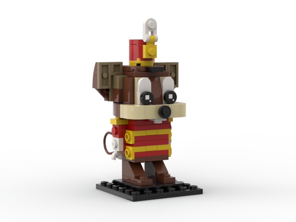 LEGO MOC Timothy Q. Mouse Brickheadz by Trex2020 | Rebrickable - Build ...
