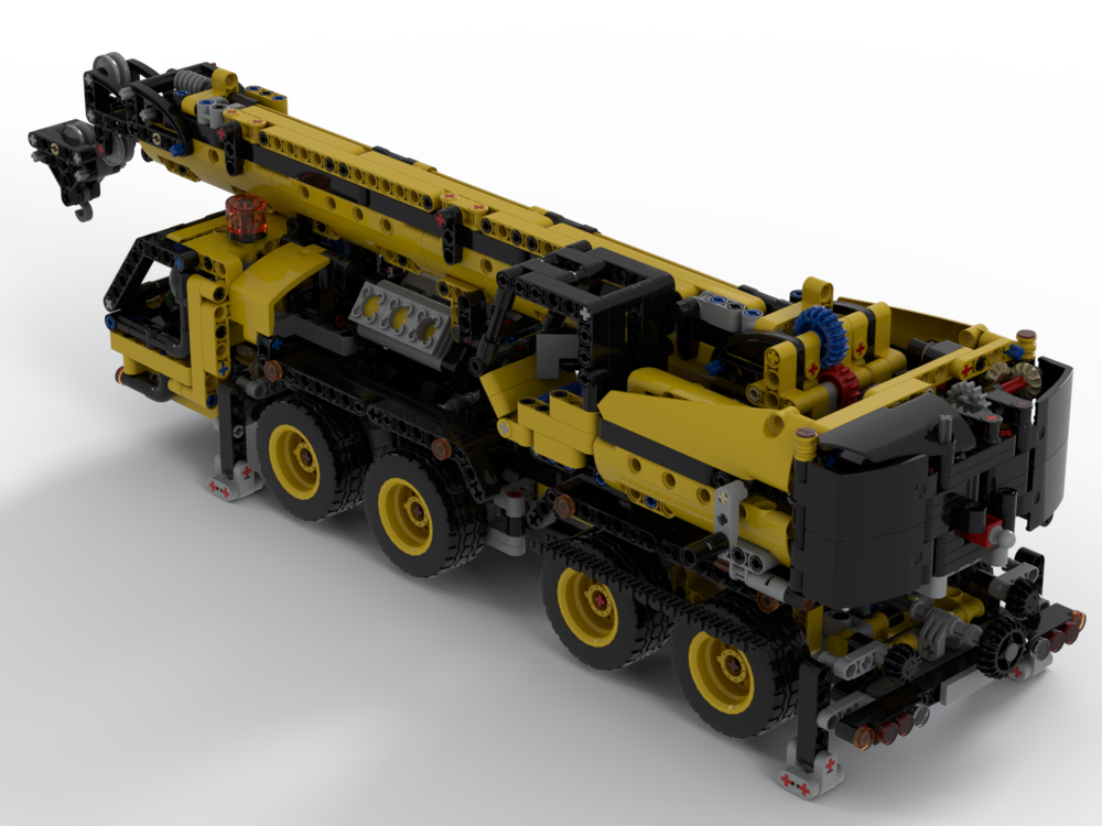 LEGO MOC 42108 playable MOD by msk6003 | Rebrickable - Build with LEGO