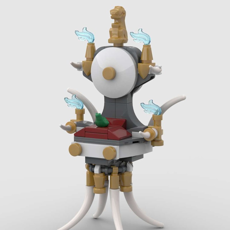 Lego Moc Warhammer Slann Mage Priest V1 By Helmstrong Rebrickable