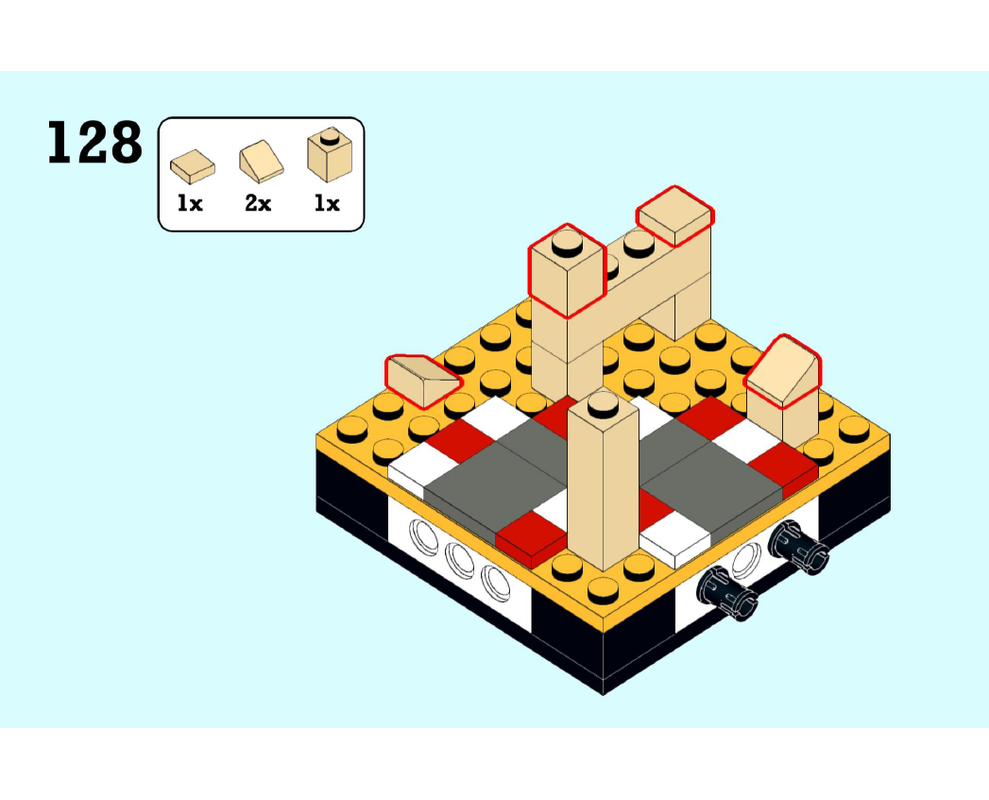 LEGO MOC Mario Kart - Modular Desert Circuit by DarrenW | Rebrickable ...