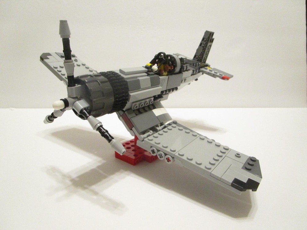 LEGO MOC Minifigure-Scale F4U-1a Corsair by Nilsson LEGO Engineering ...