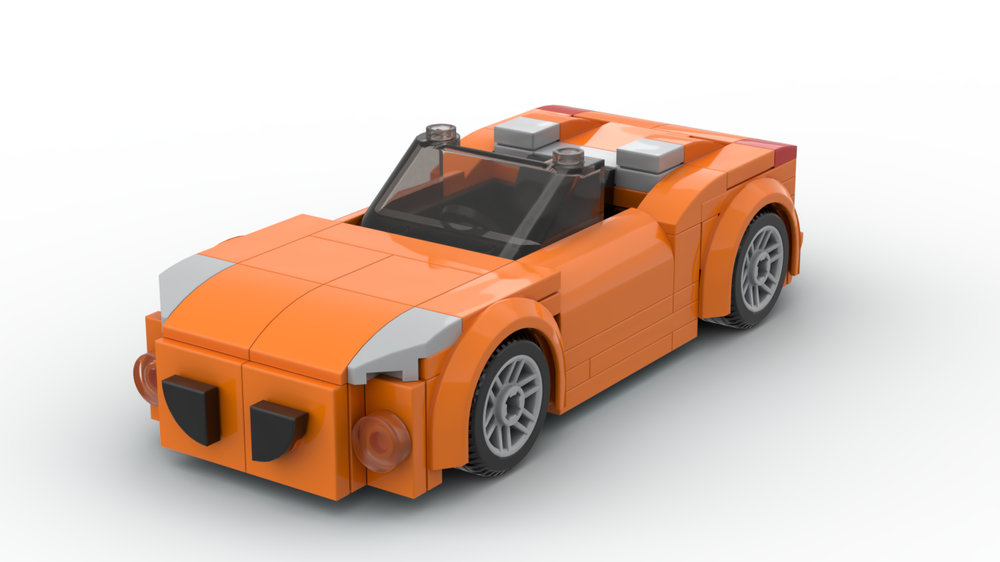 LEGO MOC Pontiac Solstice GXP by aolaughlin | Rebrickable - Build with LEGO