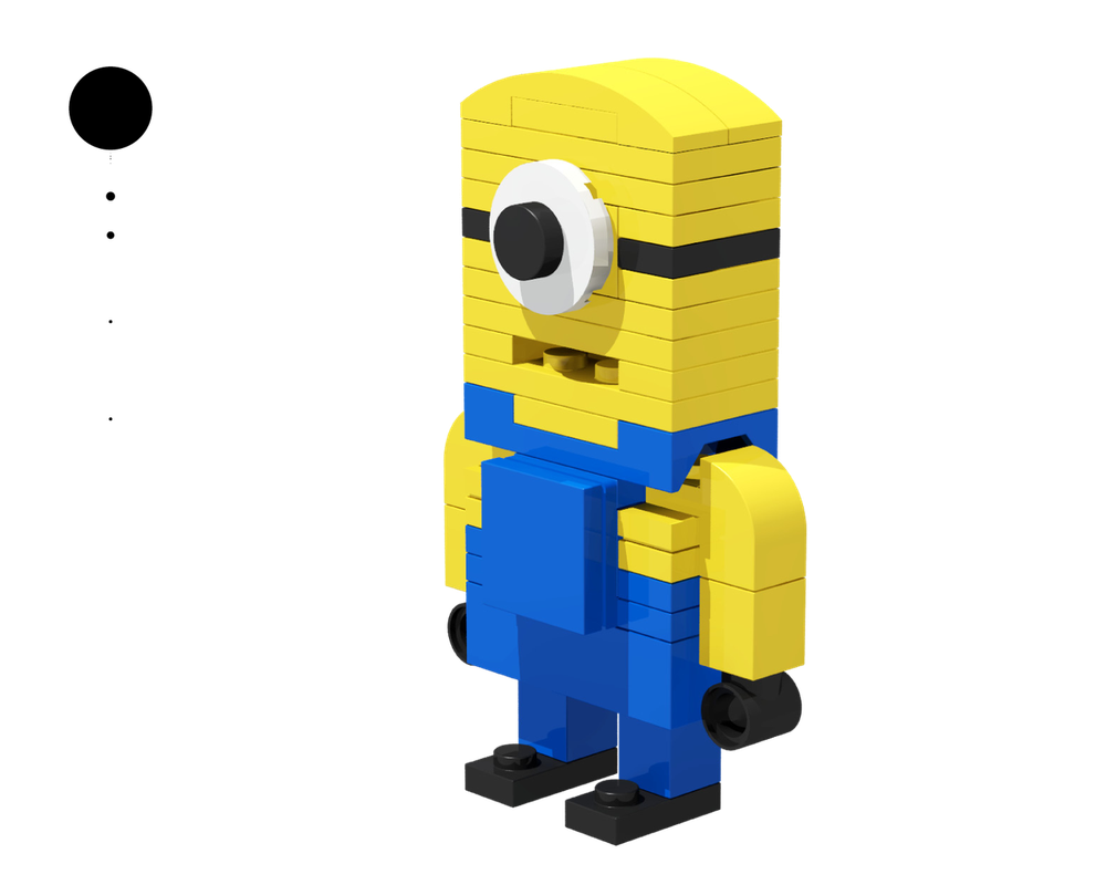 LEGO MOC Minion by MyKidisanAlien | Rebrickable - Build with LEGO