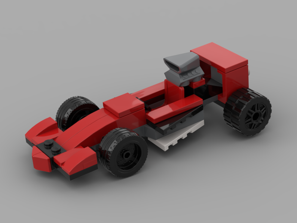 Lego Moc F1 Classic Car By Cosminu Rebrickable Build With Lego