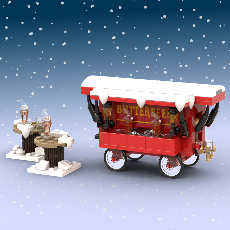 LEGO MOC Butterbeer Cart - SPX01 by ScarletPatronus | Rebrickable ...