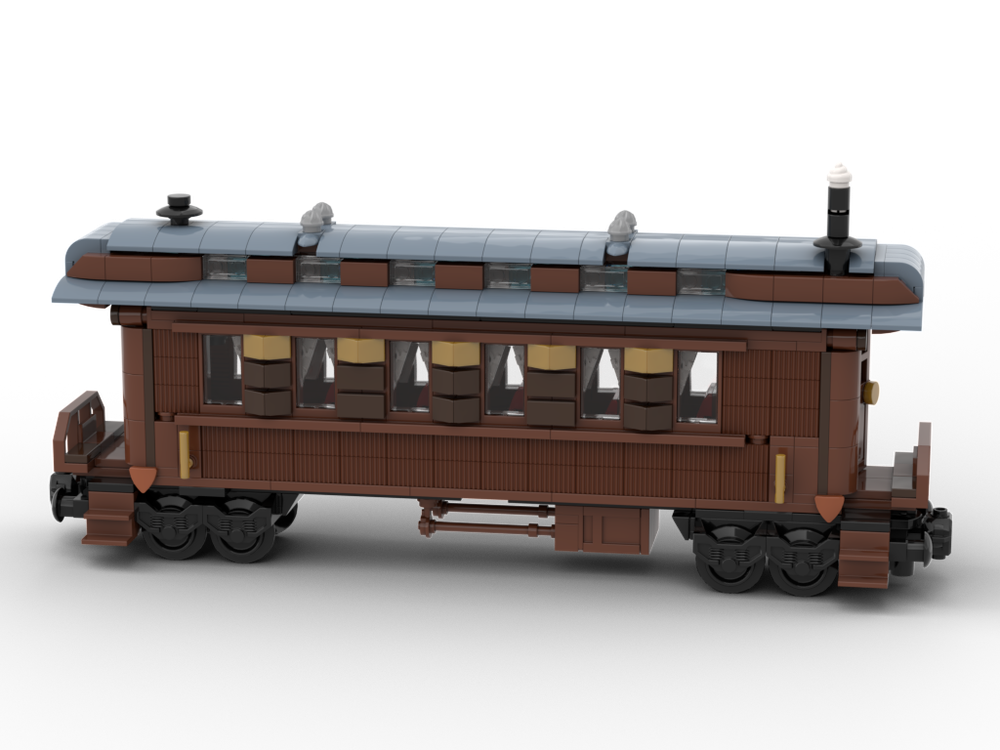 LEGO MOC Train passenger car by Huebre | Rebrickable - Build with LEGO