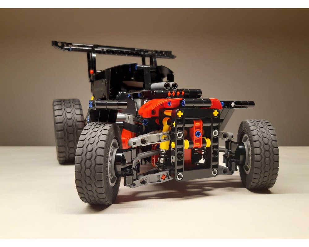 LEGO MOC Automatic 4-Speed Dragster by kueden | Rebrickable - Build ...