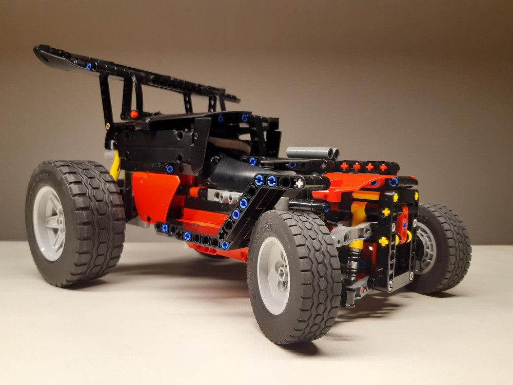 LEGO MOC Automatic 4-Speed Dragster by kueden | Rebrickable - Build ...