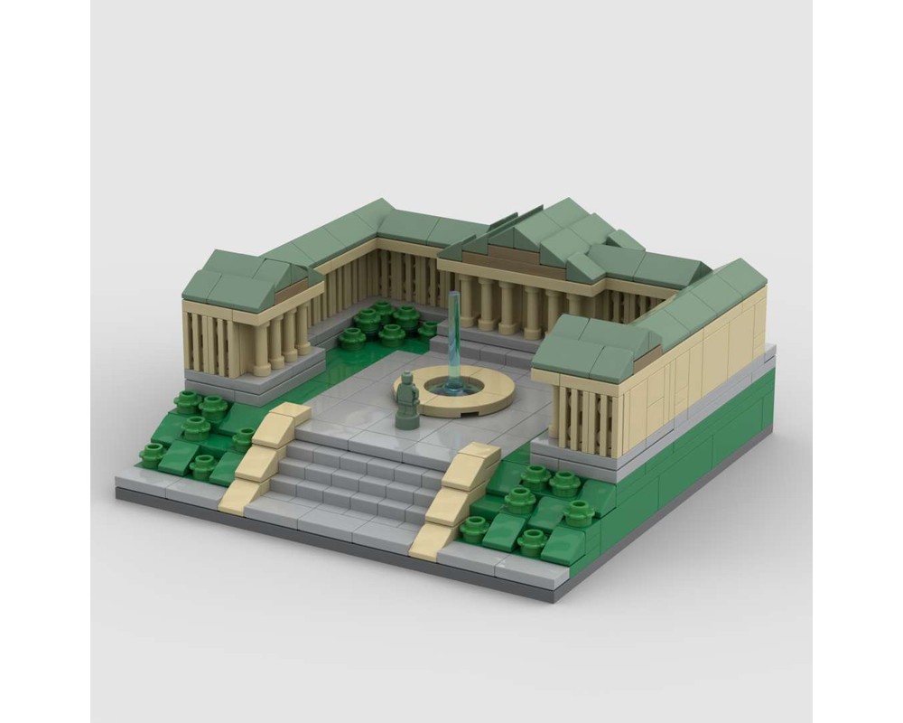 LEGO MOC Philadelphia Museum of Art by GreatToBeGary | Rebrickable ...