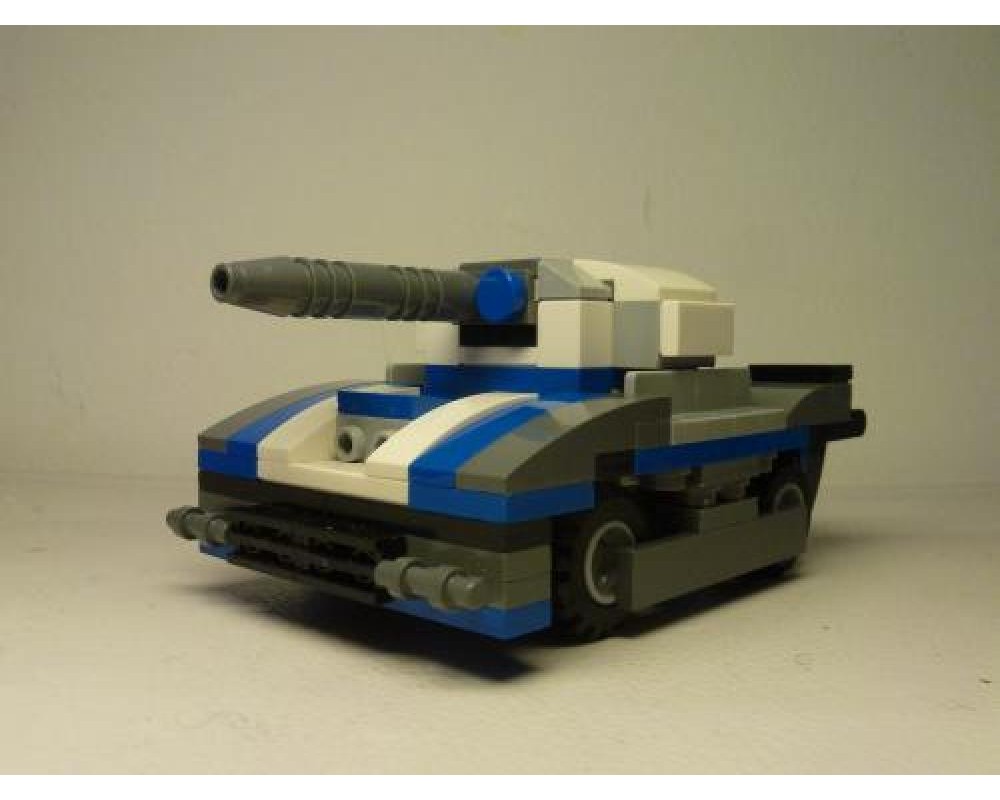 LEGO MOC-6001 31033 Custom Tank (Creator 2016) | Rebrickable - Build ...