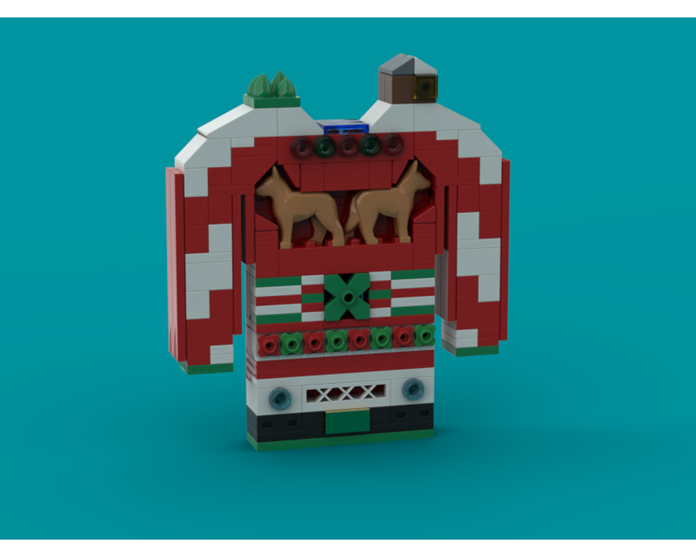 LEGO MOC Ugly Christmas Sweater (with NXT-enabled lights and sound) by ...