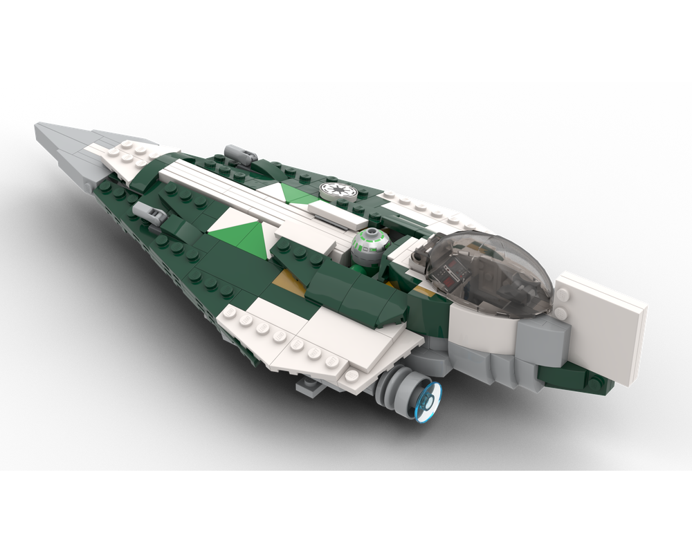 LEGO MOC Saesee Tiin's Delta-7B Starfighter by RendiliBricks ...