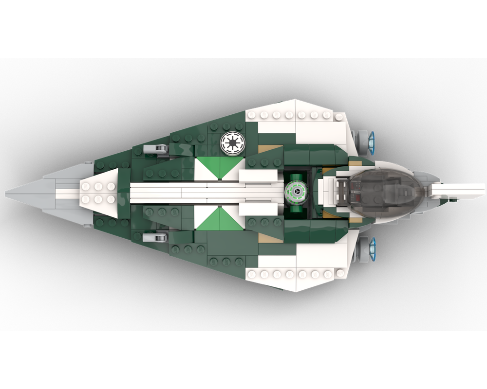 LEGO MOC Saesee Tiin's Delta-7B Starfighter by RendiliBricks ...