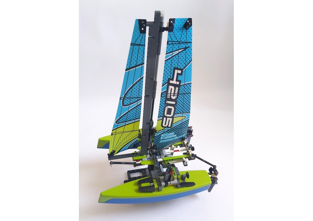 LEGO MOC Stand for Catamaran (42105) by l1anchu | Rebrickable - Build ...
