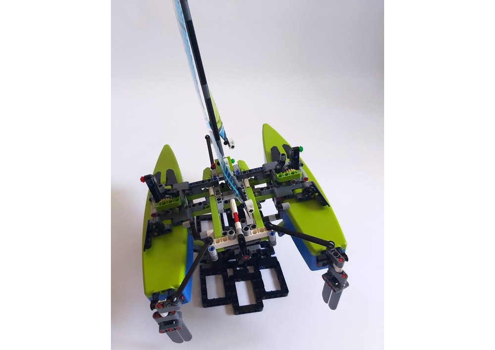 LEGO MOC Stand for Catamaran (42105) by l1anchu | Rebrickable - Build ...