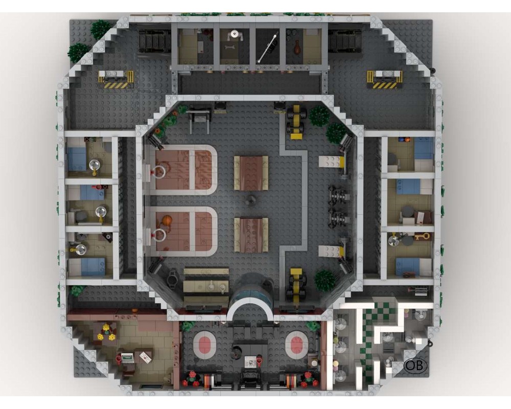 LEGO MOC Maximum Security Prison by LegoBricking | Rebrickable - Build ...