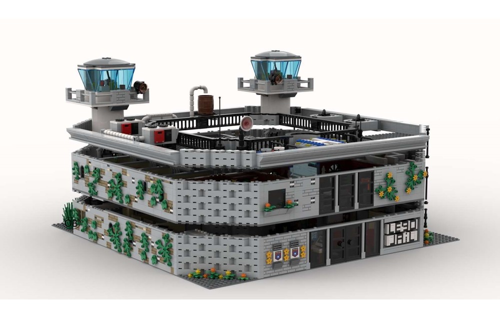 LEGO MOC Maximum Security Prison by LegoBricking | Rebrickable - Build ...