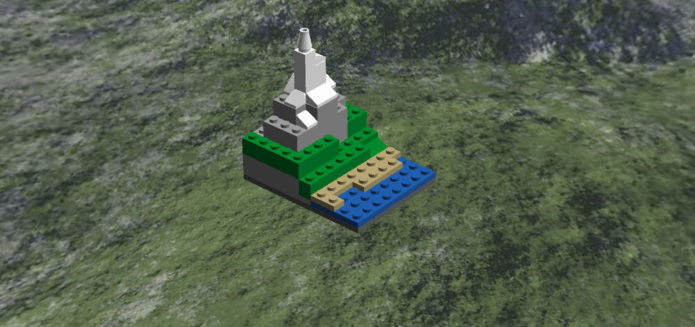 LEGO MOC Mountain by Valor | Rebrickable - Build with LEGO