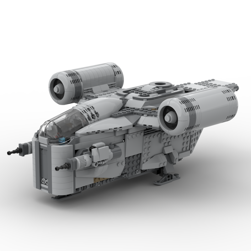 LEGO MOC Razor Crest Mods (from The Mandalorian) by scruffybrickherder ...