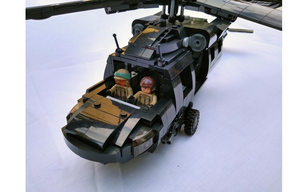 LEGO MOC UH-60 Black Hawk by BillsBricks | Rebrickable - Build with LEGO
