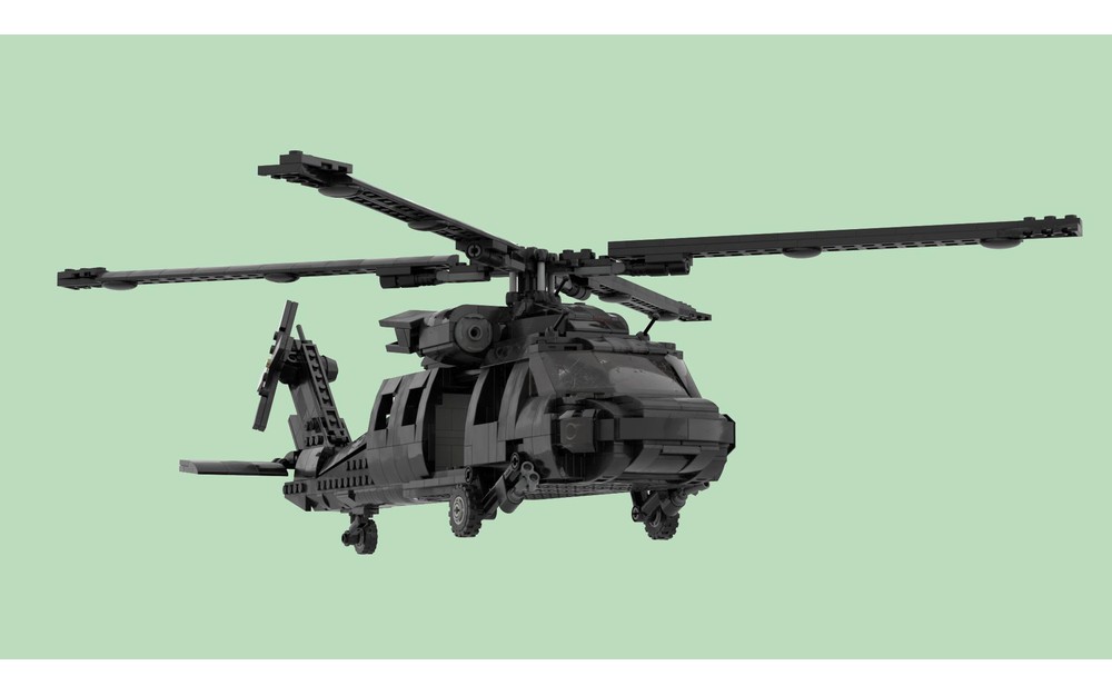 LEGO MOC UH-60 Black Hawk by BillsBricks | Rebrickable - Build with LEGO