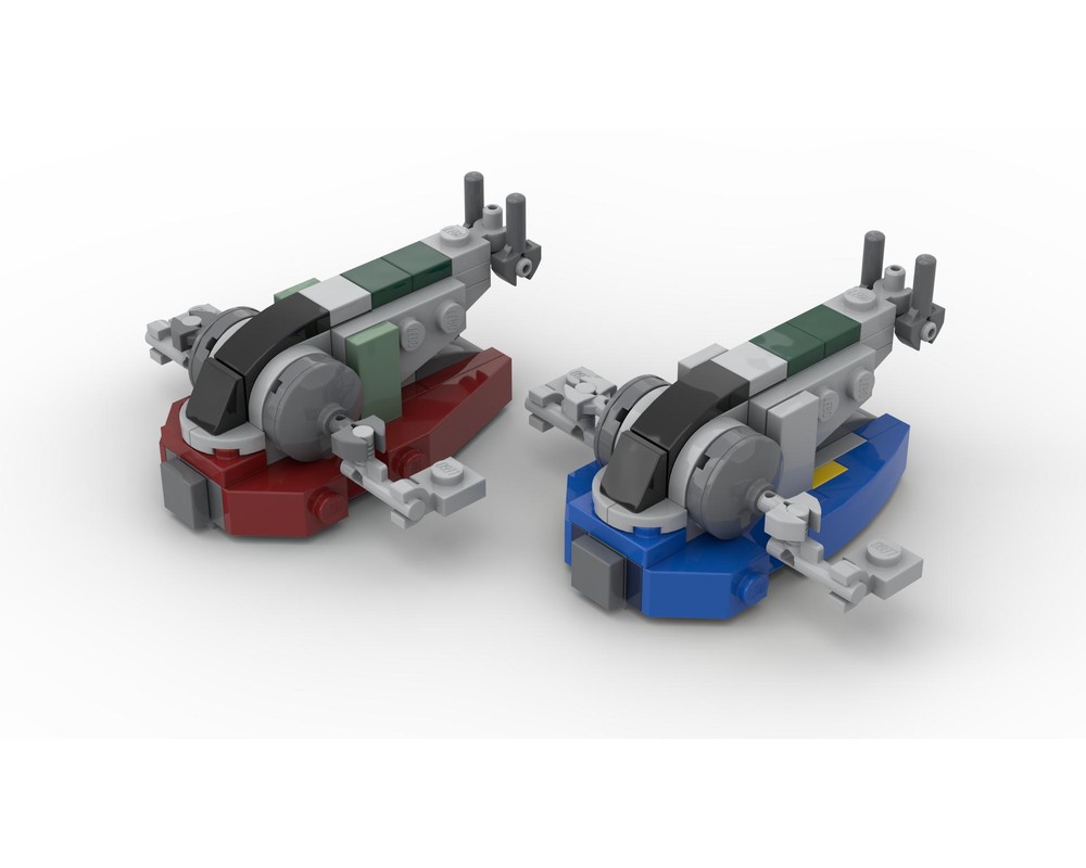 LEGO MOC Slave 1 (micro fleet scale) by 2bricksofficial | Rebrickable ...