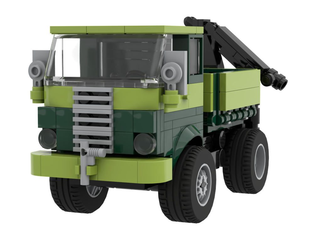 LEGO MOC MAN "Pausbacke" Frontlenker / Cabover playable from 60´s by ...