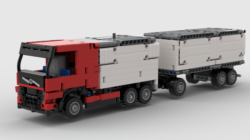LEGO MOC RC Volvo FH16 by verdigris | Rebrickable - Build with LEGO