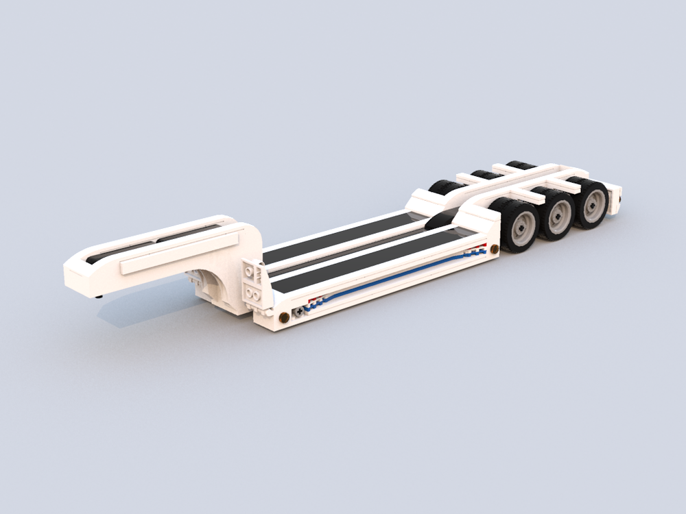 LEGO MOC Gooseneck Trailer for Modern 5580 by BramD96 | Rebrickable ...
